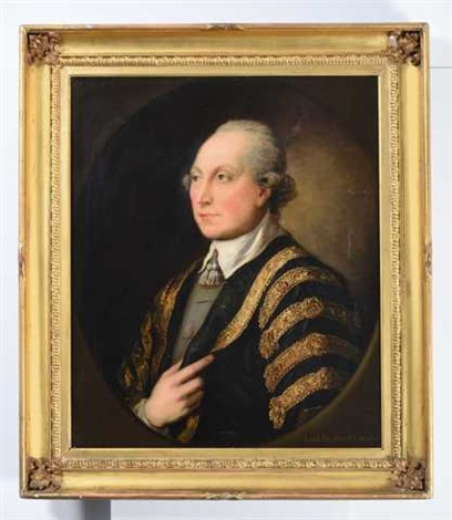 Portrait of Lord Frederick Campbell 1729-1816, half length, in a ...