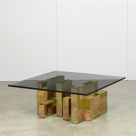 Cityscape coffee table by Paul Evans on artnet