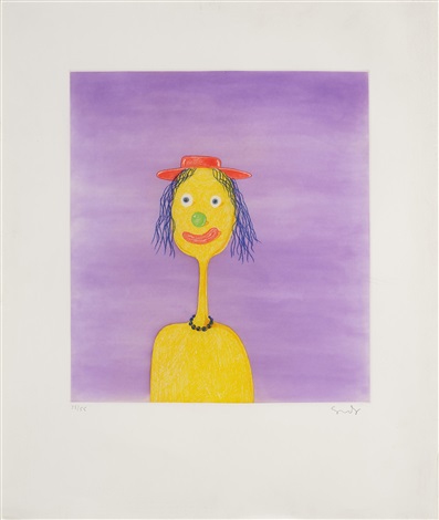 Clown by George Condo on artnet