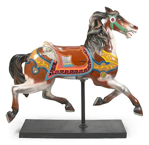 Carousel horse by Charles I.D. Looff on artnet