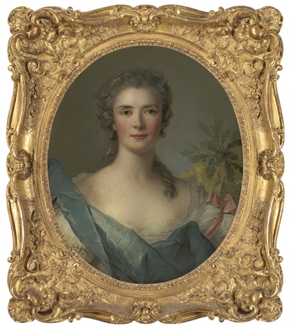 Portrait of a lady in blue, bust-length by Jean Marc Nattier on artnet