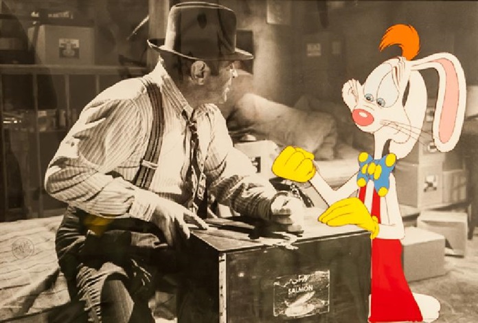 Roger and Eddie Handcuffed - Who Framed Roger Rabbit by Walt Disney ...