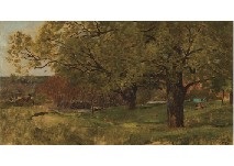 Paysage aux grands arbres by Hippolyte Camille Delpy on artnet