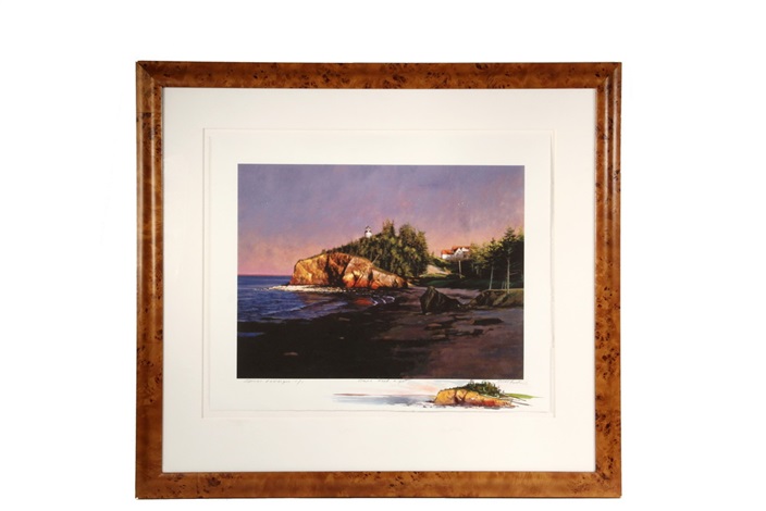 Owls Head Light by Ronald Frontin on artnet