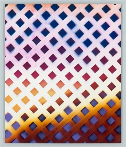 Untitled Painted Photograms, Lattice 7 by Sam Falls on artnet