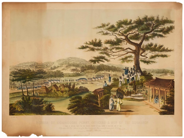 Return of Commodore Perry, Officers, Men of the Squadron, from the ...