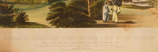 Return of Commodore Perry, Officers, Men of the Squadron, from the ...