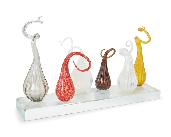 Six Free-Form Art Glass Sculptures by Ginny Ruffner on artnet
