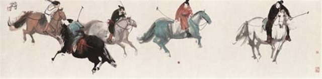 Polo by Peng Xiancheng on artnet