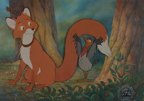 Untitled Tod talking to Boomerfrom The fox and the hound by Walt Disney ...
