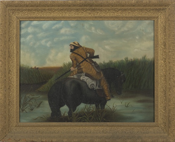 The trappers last shot by William Tylee Ranney on artnet