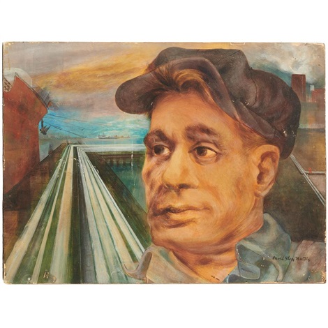 Dock Worker by David Stone Martin on artnet