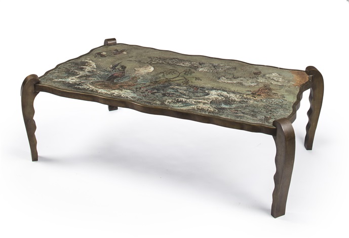Sung Legend table by Philip and Kelvin Laverne on artnet