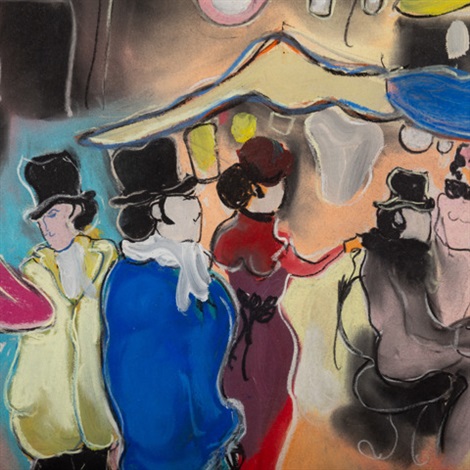 STREET SCENE by Zule Moskowitz on artnet