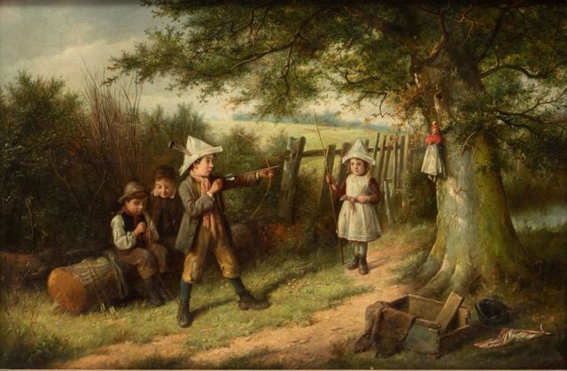 Young Archers by Reuben Hunt on artnet