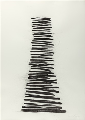 Crack and Warp Column by David Nash on artnet