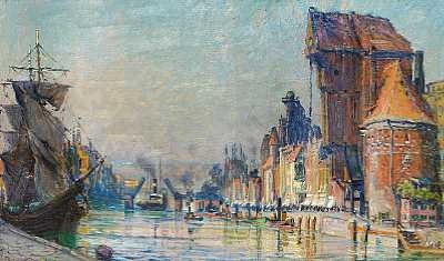 Byparti fra Gdansk by Theodor Urtnowski on artnet