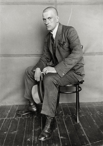 Portrait Vladimir Mayakovsky by Alexander Rodchenko on artnet