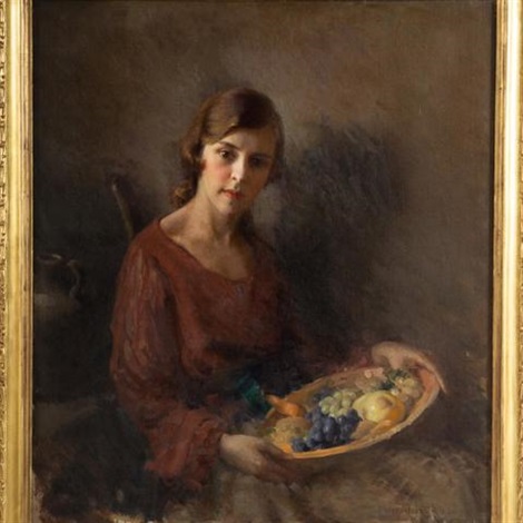 PORTRAIT OF A YOUNG WOMAN by Gladys Nelson Smith on artnet