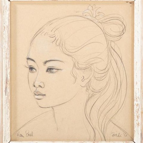 PORTRAIT OF A LADY by Han Snel on artnet