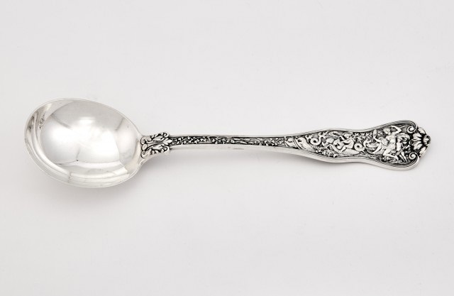 Set of Twelve Tiffany Co. Sterling Silver Olympian Pattern Gumbo Soup ...