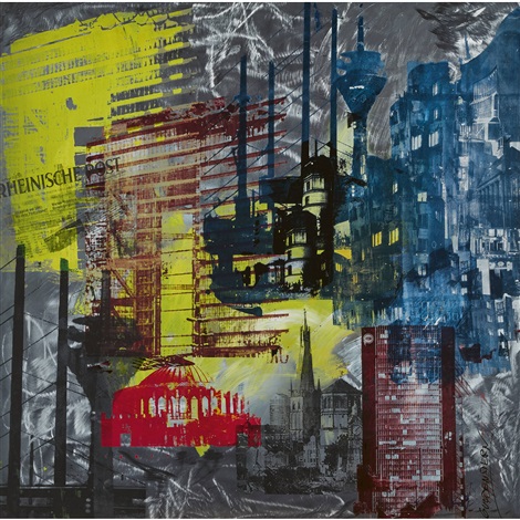 Düsseldorfer Collage by Guldenstern Peter Wolframm und Peter Smolka on ...