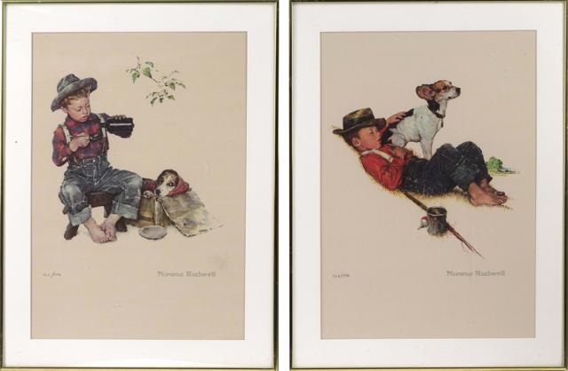 The Four Seasons. by Norman Rockwell on artnet