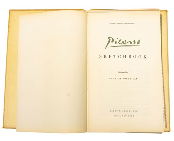 Picassos Sketchbook A Limited Edition In Facsimile by Pablo Picasso on ...