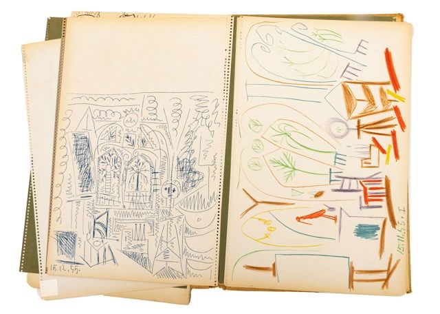 Picassos Sketchbook A Limited Edition In Facsimile by Pablo Picasso on ...