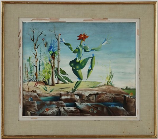 Paysage surréaliste by Georges Spiro on artnet