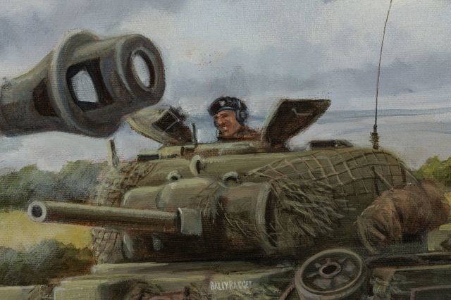 Prepare To Ram, Operation Goodwood, Normandy, 18th July 1944 by David ...