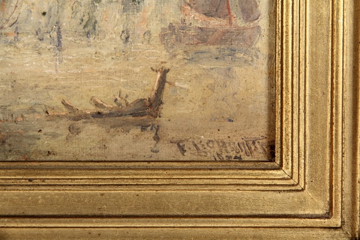 Beached Dover Trawlers by Frederick Leo Hunter on artnet