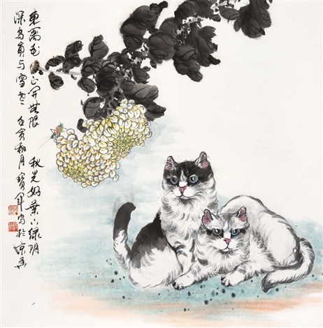 东篱花正开 by Yang Baojun on artnet