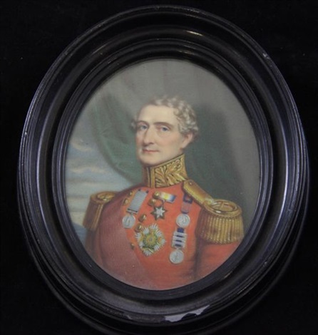 Miniature of Major General Sir Harry Wakelyn Smith Bart, Governor of ...