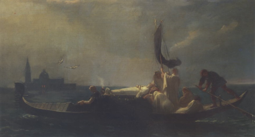 Den sidste rejse by Ernest Auguste Gendron on artnet