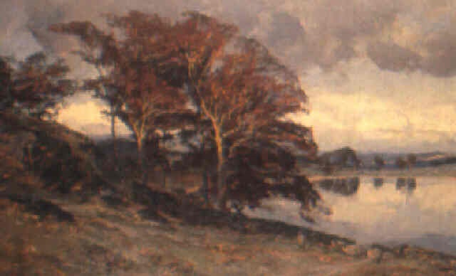 A lakeside view by Edward Harrison Compton on artnet