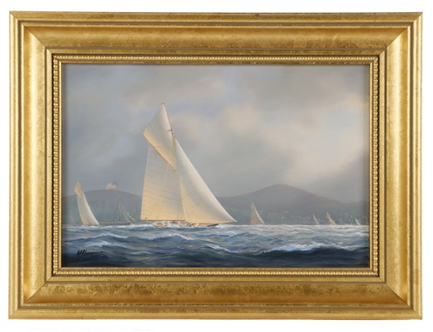 Americas Cup Race by Tim Thompson on artnet