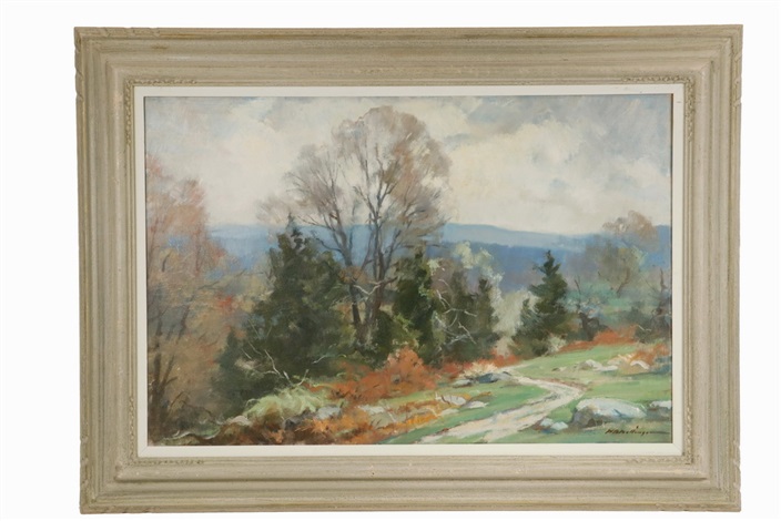 Spring on Cotton Hill by Harry Russell Ballinger on artnet