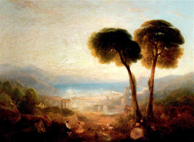 Bay of Baiae with Apollo and the Sibyl by Joseph Mallord William Turner ...