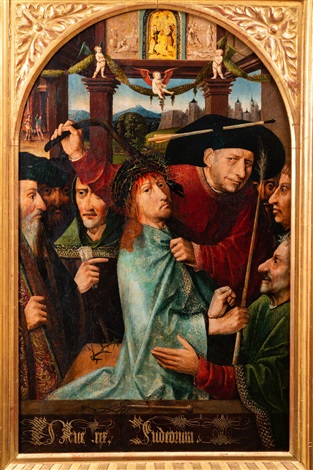 Christ mocked The Crowning with Thorns by Hieronymus Bosch on artnet