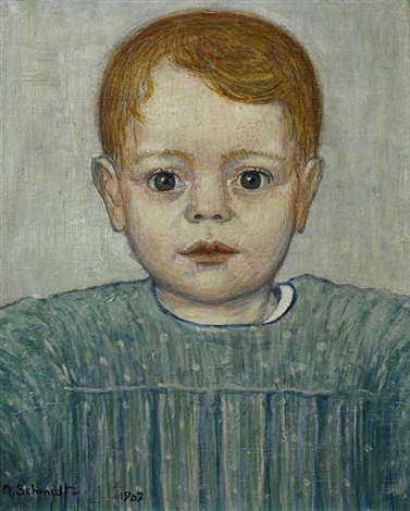 Portrait de garçon by Albert Herman Schmidt on artnet