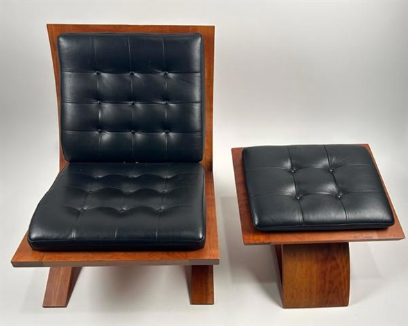 THOMAS MOSER VITA CHAIR AND OTTOMAN by Thomas Möser on artnet
