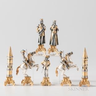 Giuseppe Vasari Byzantine Chess Set by Giuseppe Vasari on artnet