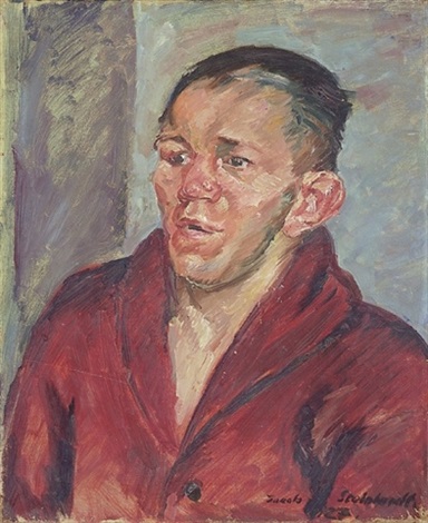 Portrait Paul Samson-Körner by Jakob Steinhardt on artnet