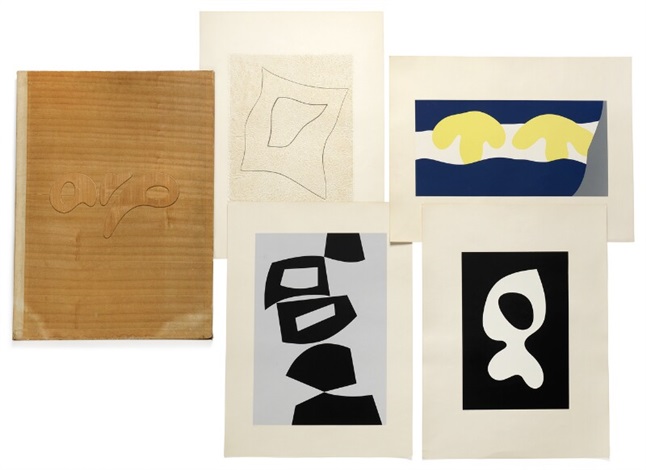 A portfolio with 12 compositions by Jean (Hans) Arp on artnet