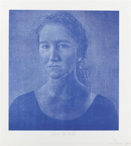 Silvia by Franz Gertsch on artnet