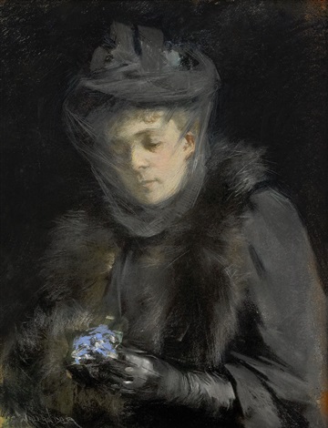 I sorg by Alf Wallander on artnet