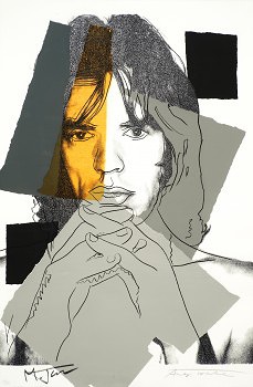 Mick Jagger by Andy Warhol on artnet