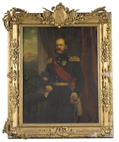 Portrait of Ernst, Duke of Saxe-Altenburg, brother of Queen Marie of ...