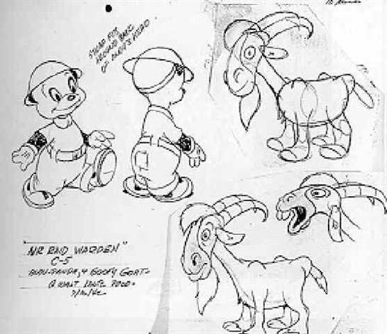 Air raid warden by Walter Lantz Studios on artnet